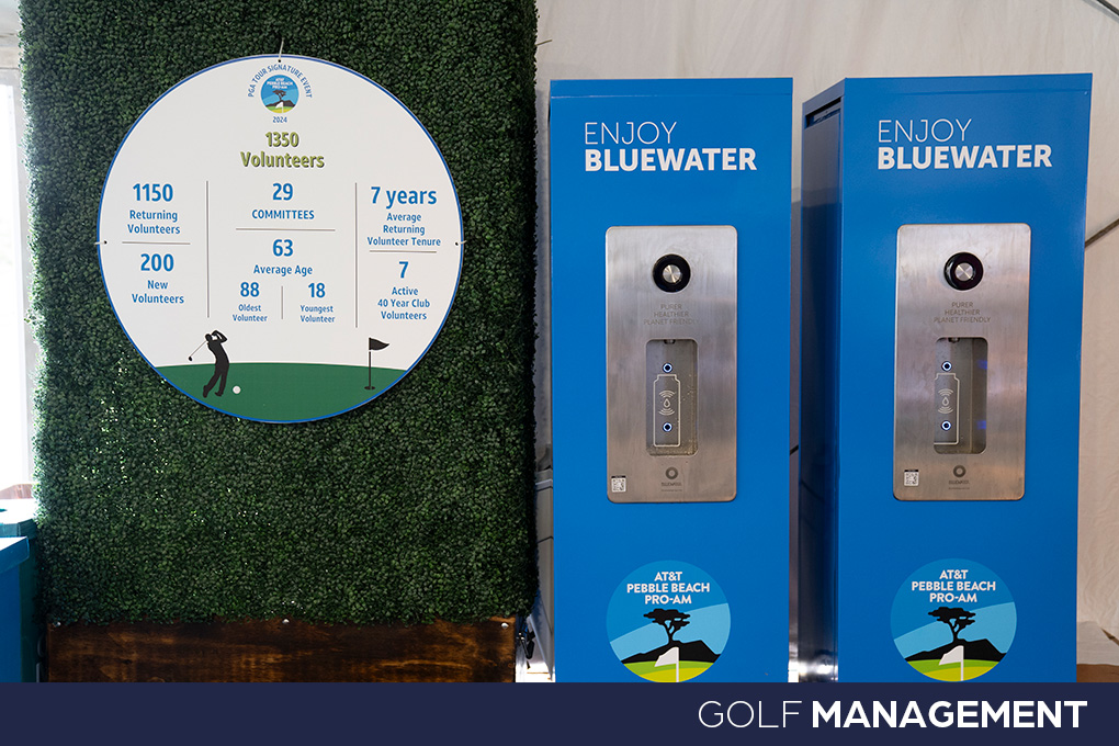 Bluewater’s Sustainable Hydration Fuels AT&T Championship