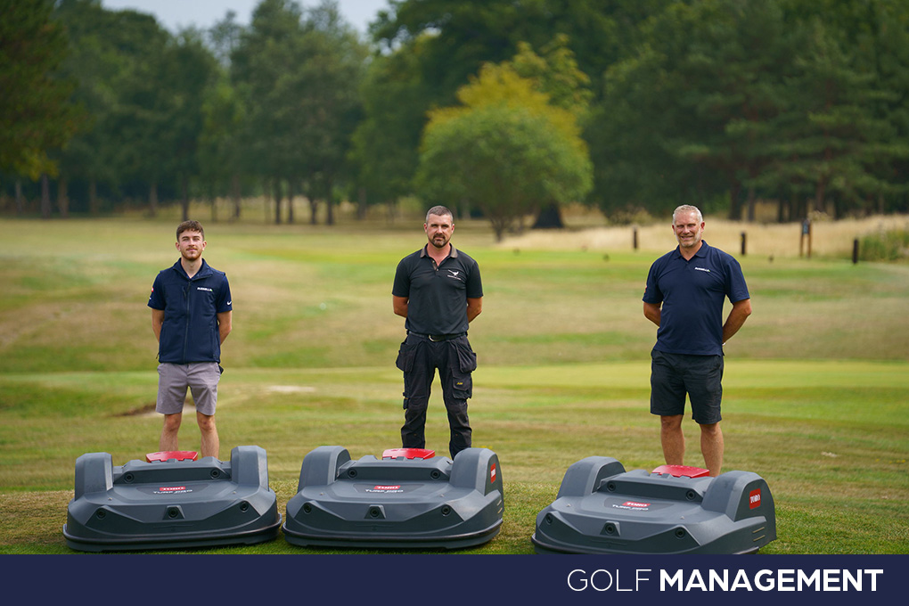 First UK Golf Club Invests In Toro Robotic Mowers